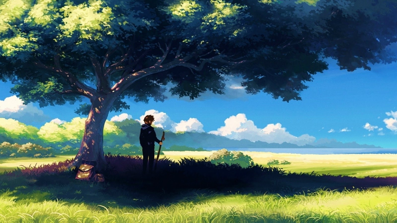Wallpaper Scenery Anime yang Indah,Keren,Kece,dan Mempesona