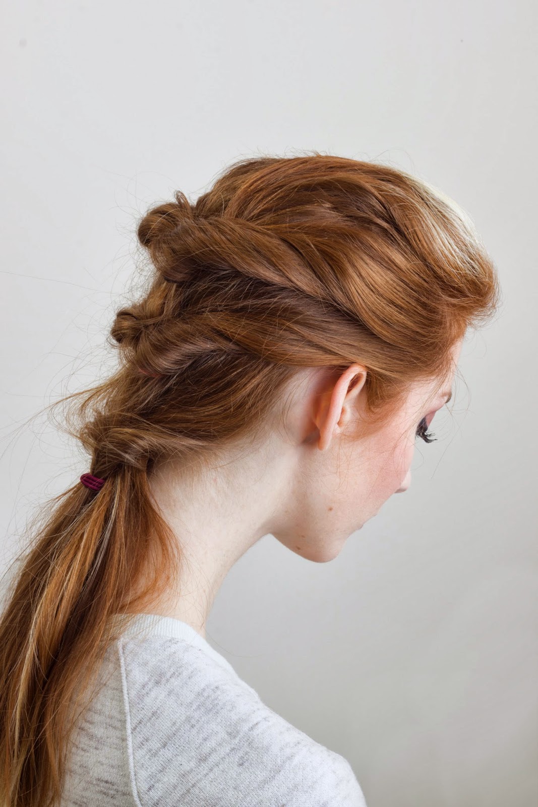 greatplainstyle: Hair How-To: THE TRIPLE TUCK PONY