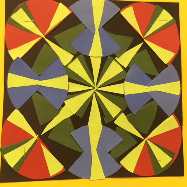 Center School Art: Fraction Art by Grades 3-5