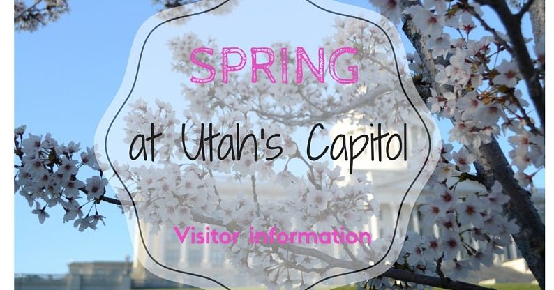 Katie Wanders : Spring at Utah's Capitol Building