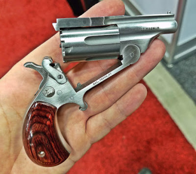 on target shooter nz: NAA Ranger II - NEW Top-Break .22 Magnum Revolver: