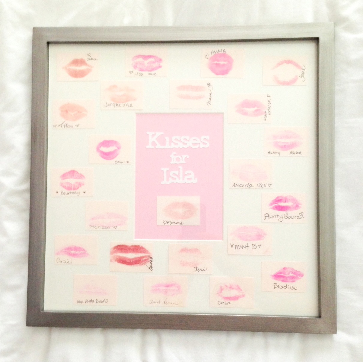 Sterling Engagements | THE Blog: DIY With Star: Creating a Kiss Board