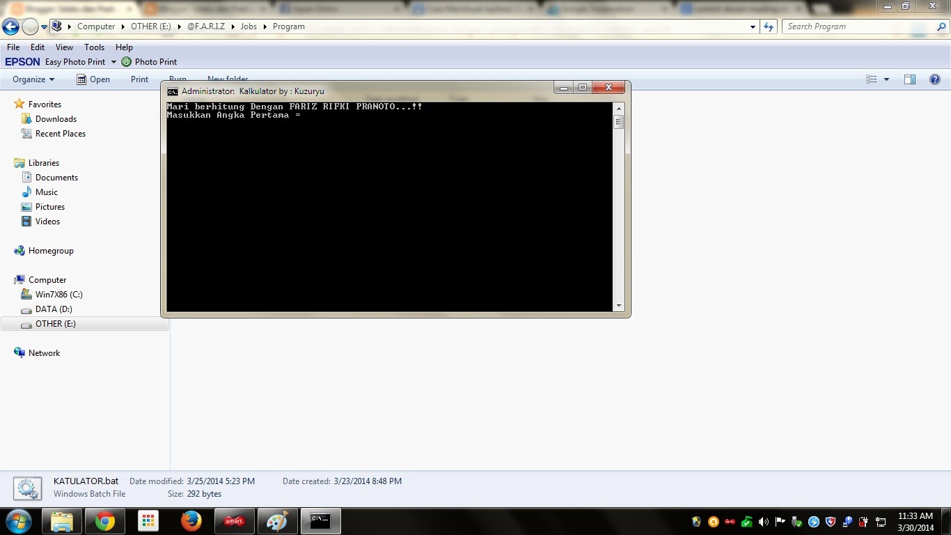 Cara Membuat Program Sederhana Dengan Notepad ~ Selalu dan Pasti Ada