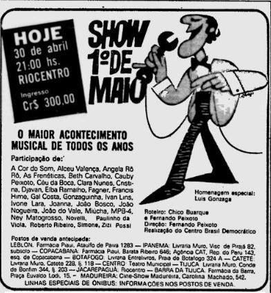 Ditadura Militar no Brasil: Bomba no Riocentro