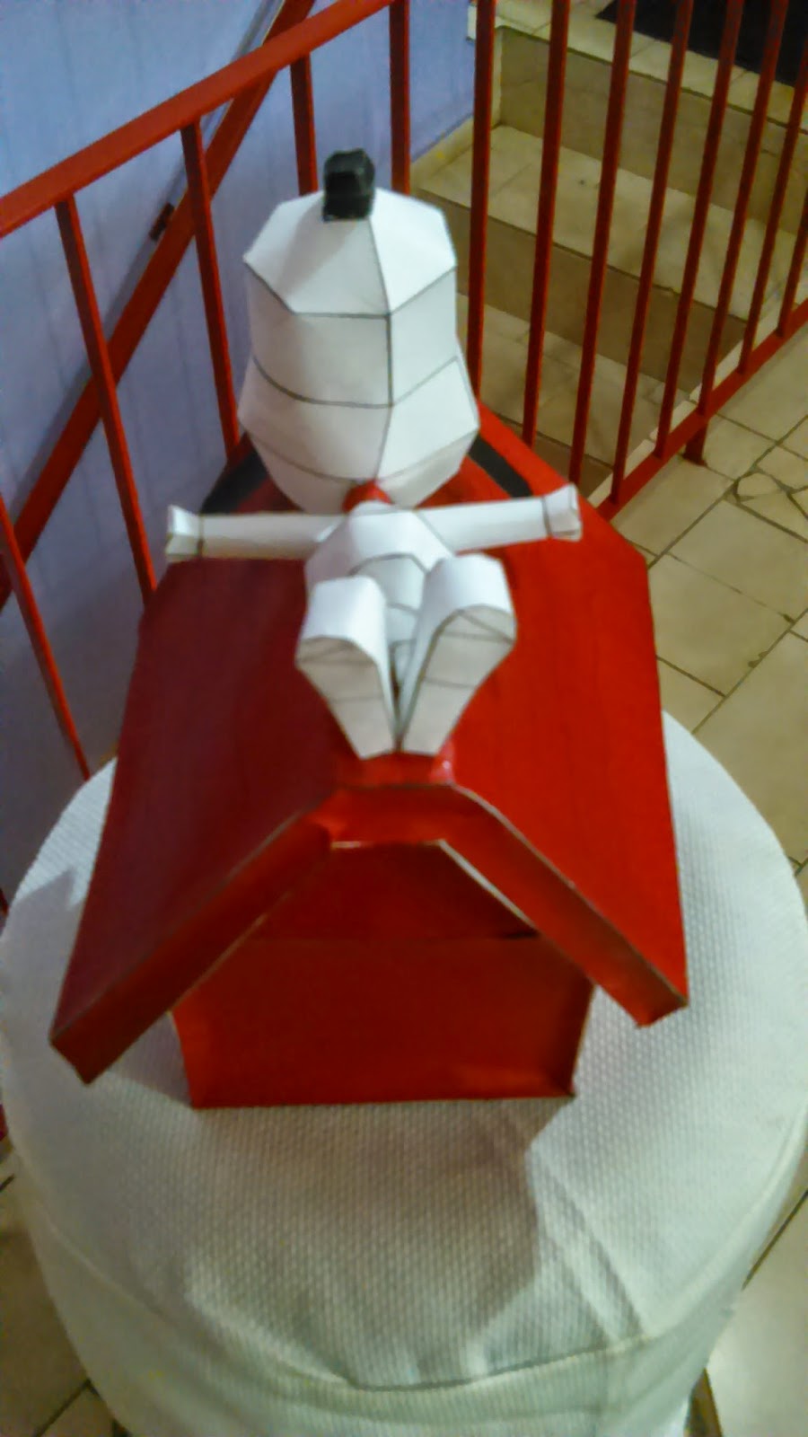 Meu Mundo de Papel - Modelos Papercraft: Snoopy Papercraft