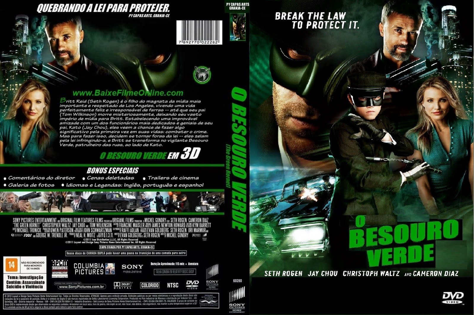 BLOG COMENTA FILMES: O Besouro Verde (The Green Hornet)