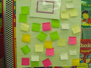 Teaching is a Gift: Back to School Question Activity Using Post-Its