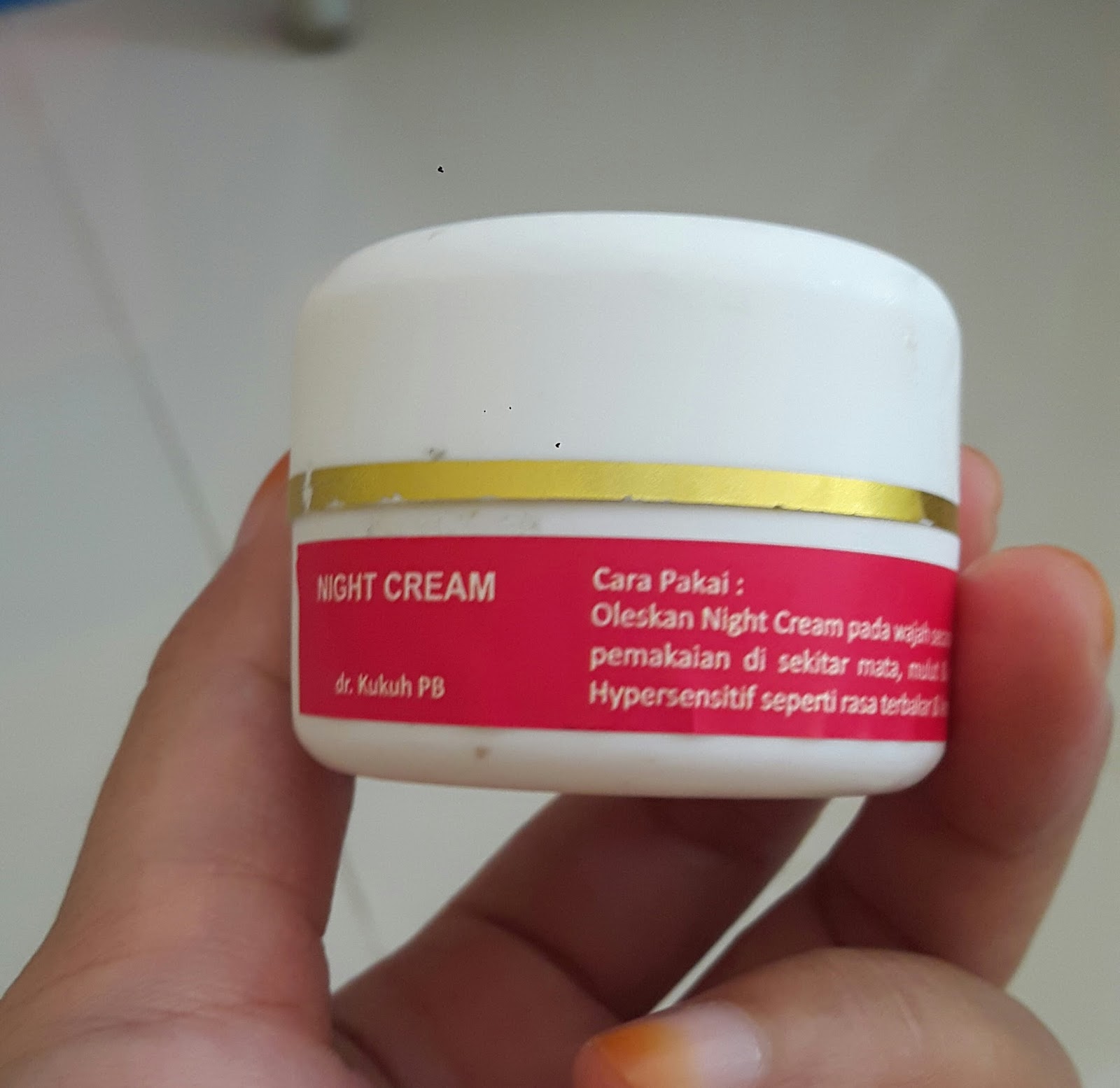 Review: Night Cream dr. Kukuh Anti Acne (Krim Dokter) | Here, my ...