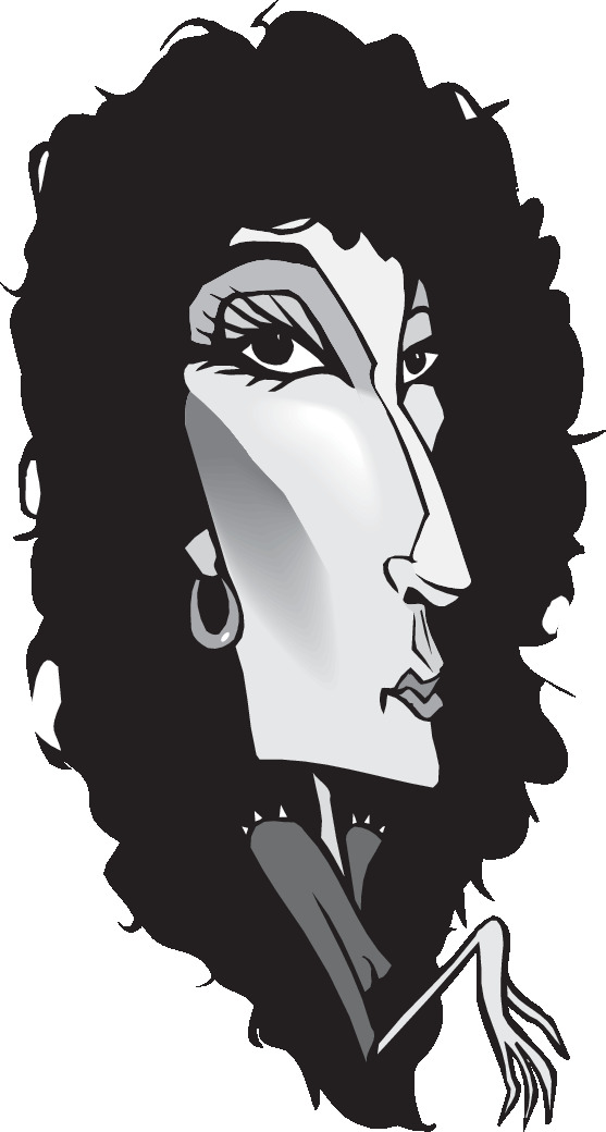 Cher caricature