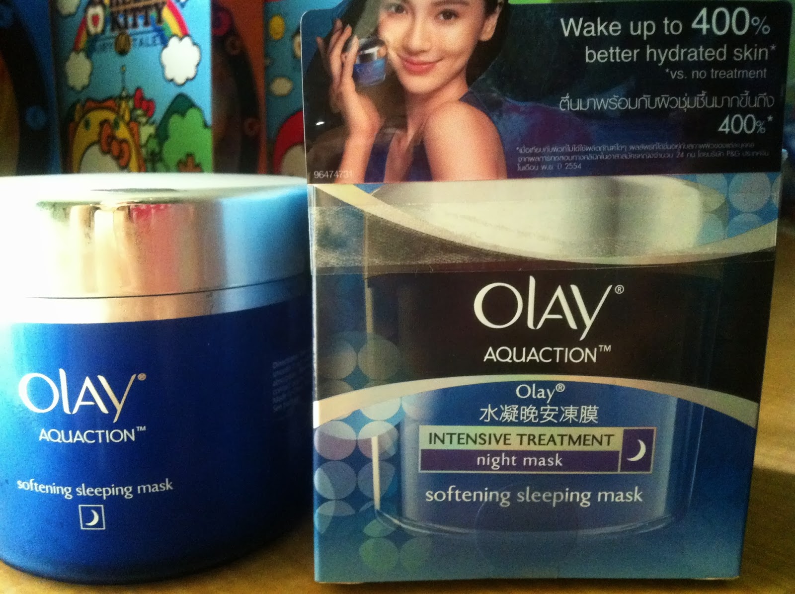 EVERGREEN LOVE: OLAY Aquaction Intensive Night Mask