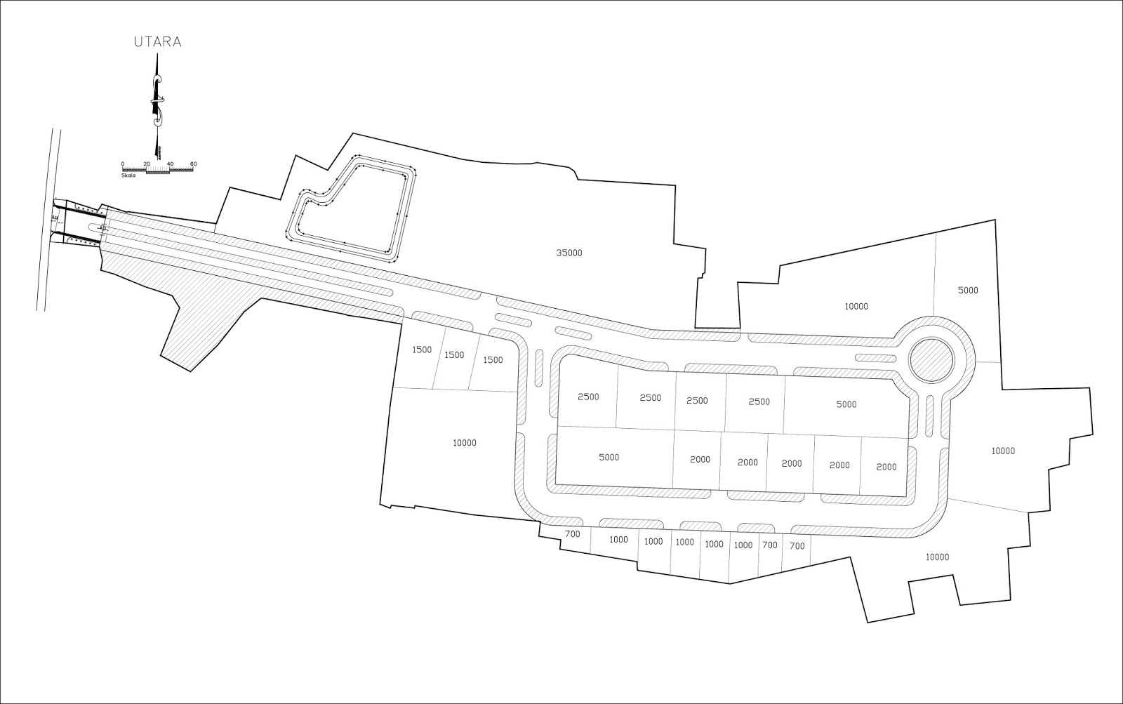 Contoh Kawasan Industri - Disain Site Plan
