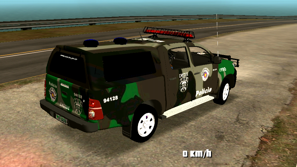 DANIEL PMMODS : HILUX-SRV DO COE PMESP