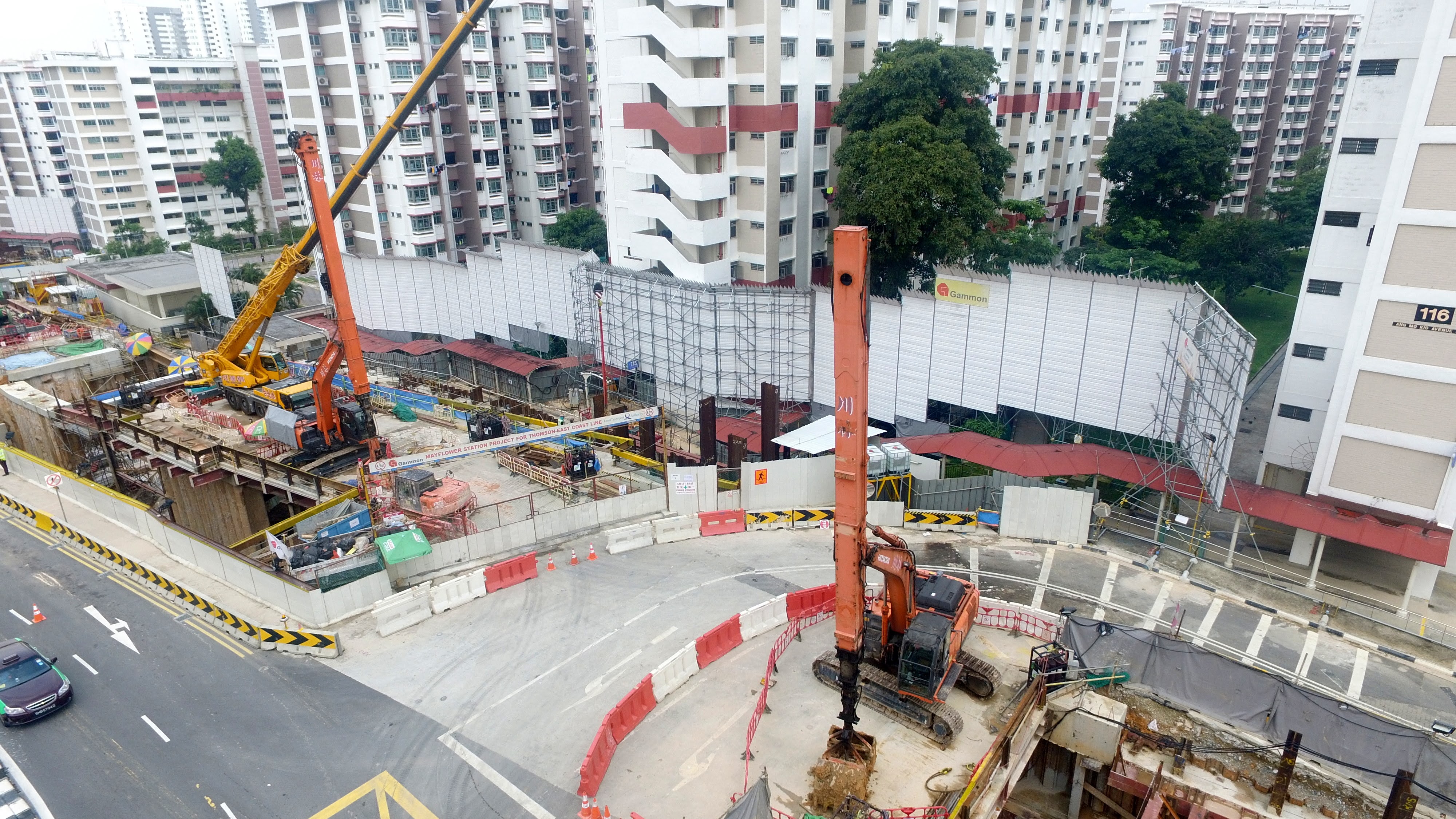 Thomson Line Construction: Mayflower Excavation (III)