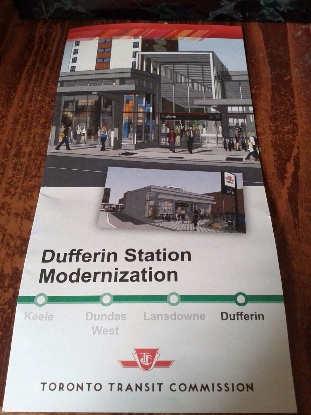 Toronto things: Dufferin Subway Station modernization /renovation project