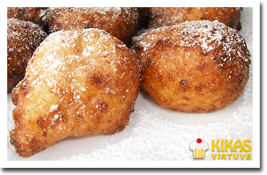 Kikas virtuve: Biezpiena pončiki