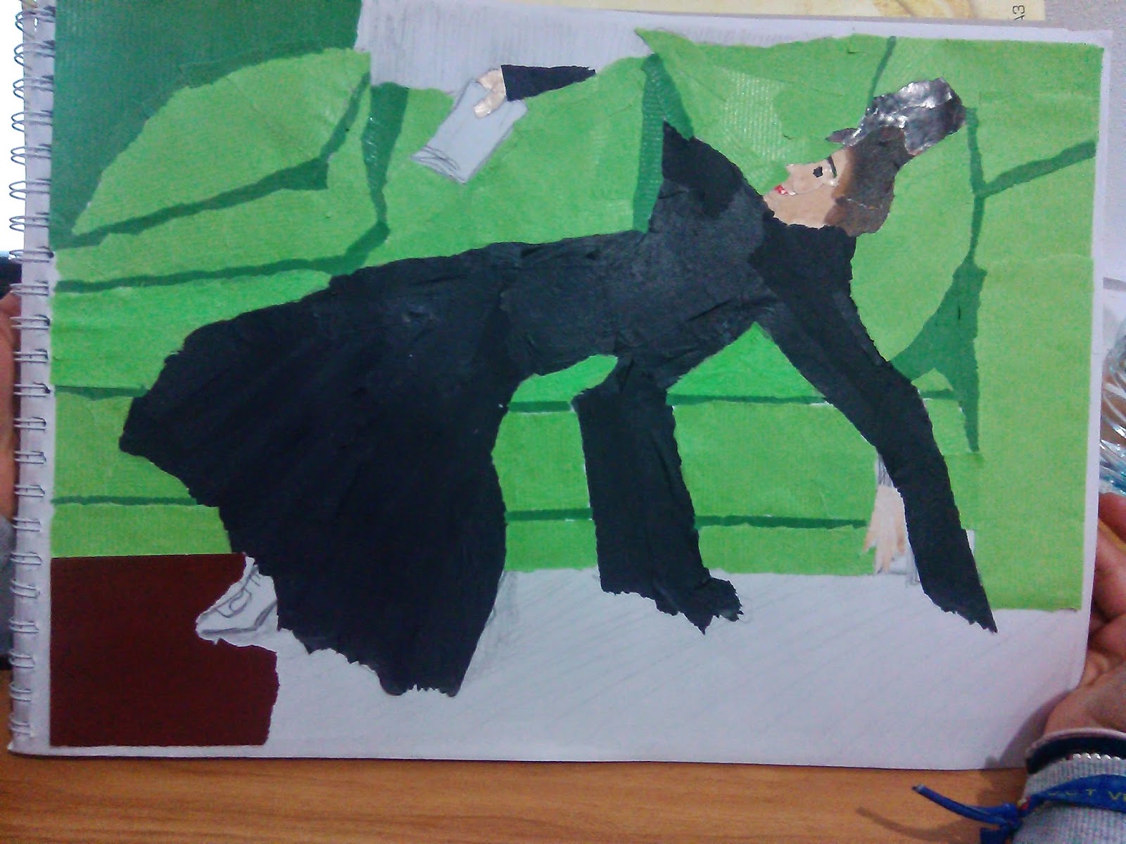 PLÁSTICA GRUPO 12: PRÁCTICA 2: VERSIÓN DE UN CUADRO CON LA TÉCNICA DE ...