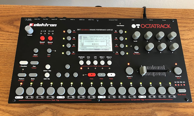 MATRIXSYNTH: Elektron Octatrack DPS-1 Sampler SN I15318991-65 w/ Clear ...