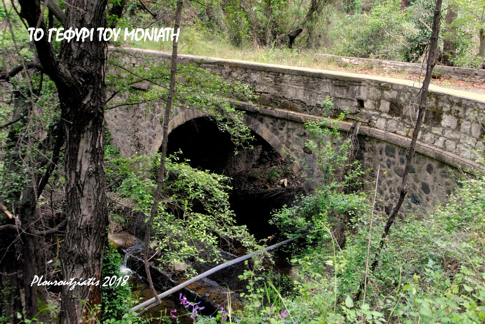 ΤΑ ΠΕΤΡΟΚΤΙΣΤΑ ΓΕΦΥΡΙΑ ΤΗΣ ΚΥΠΡΟΥ : ΤΟ ΓΕΦΥΡΙ ΤΟΥ ΜΟΝΙΑΤΗ