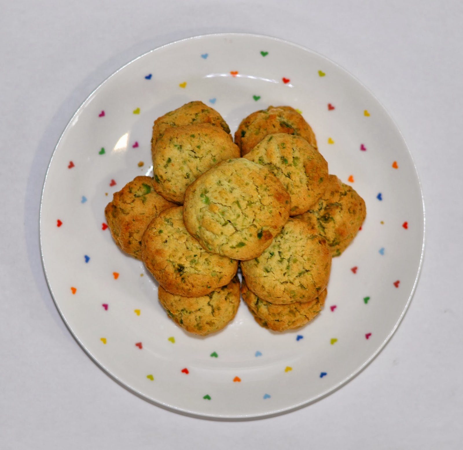 YogiLatte: Green Pea Butter Cookies