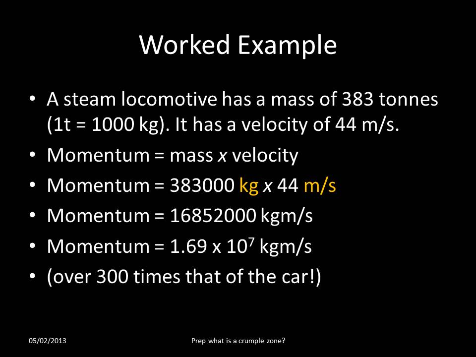 iGCSE Physics: Momentum