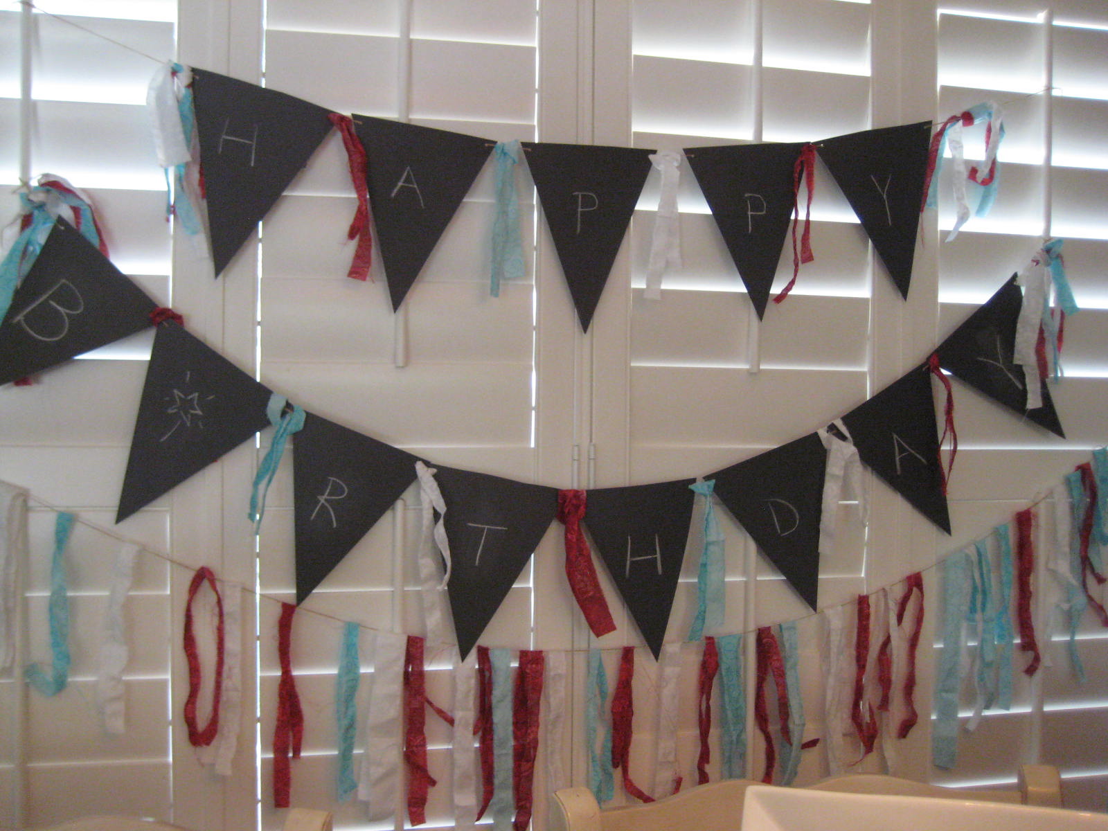 Creative Party Ideas by Cheryl: Chalkboard Party