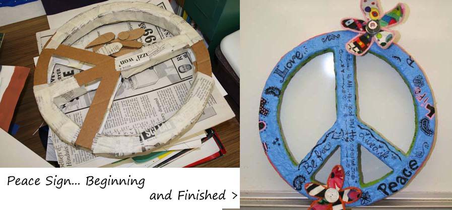 Mrs. Macre's Art Class: 3D Plaster Sculptures Complete