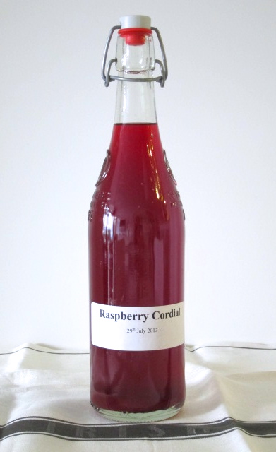 Saffron Strands: Raspberry Cordial
