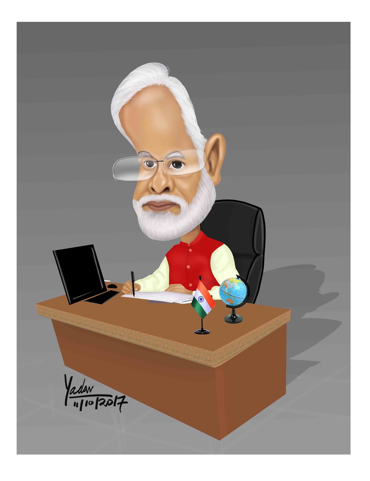 indian caricature