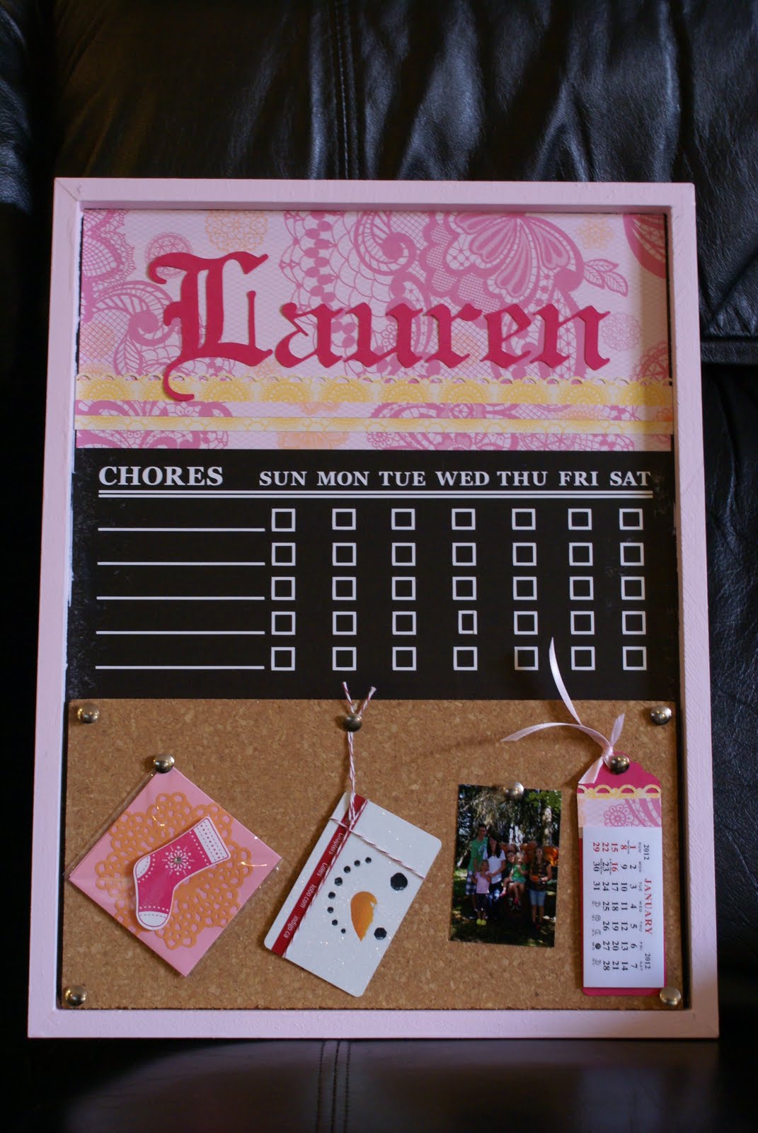 RobbynW: The Girl's "To Do" Boards