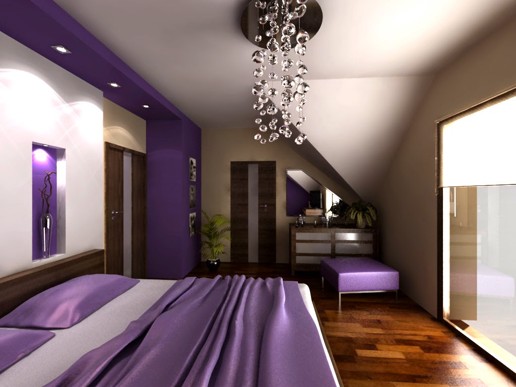 iprojektowaniewnetrz.pl: Fiolet - symbol luksusu