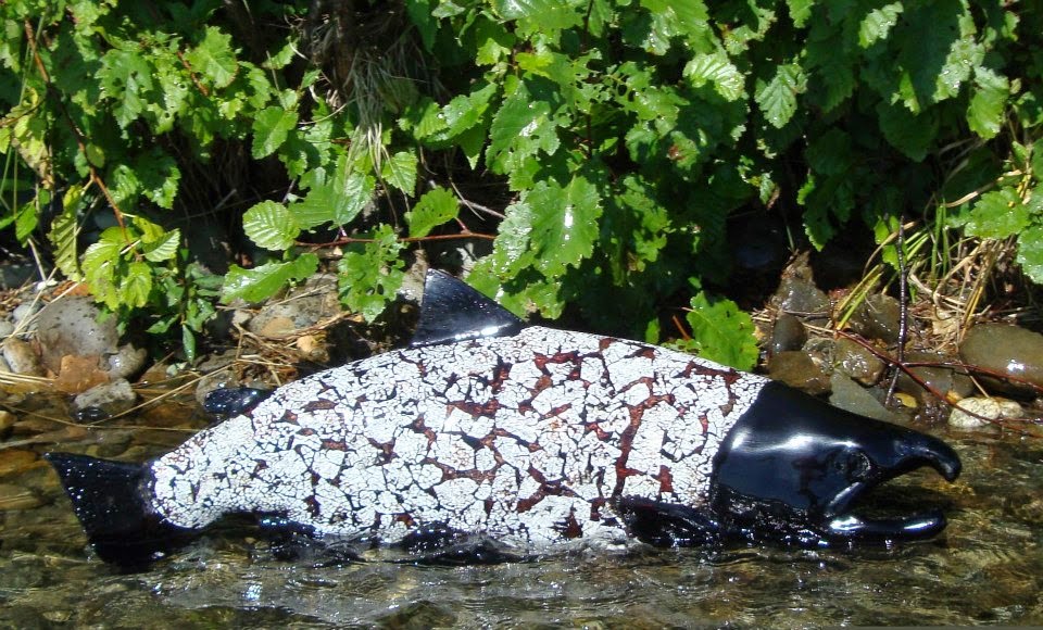 Alaska Salmon Art