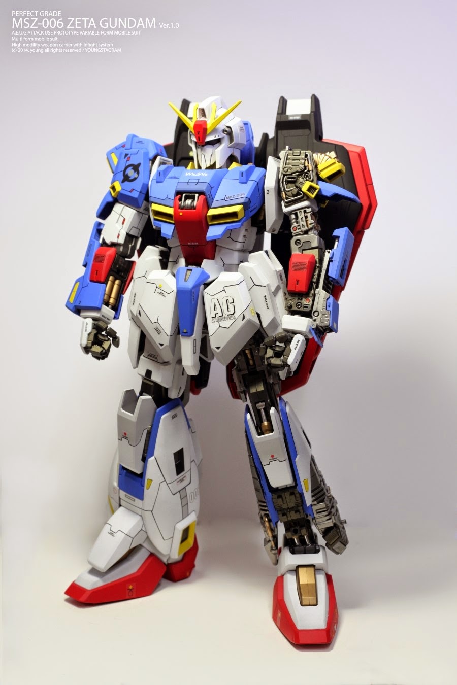 Custom Build: PG 1/60 MSZ-006 Zeta Gundam "Detailed" - Gundam Kits ...
