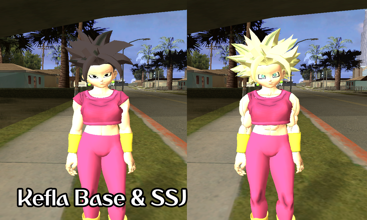 MDiaz99: Skins de Kefla Base & SSJ
