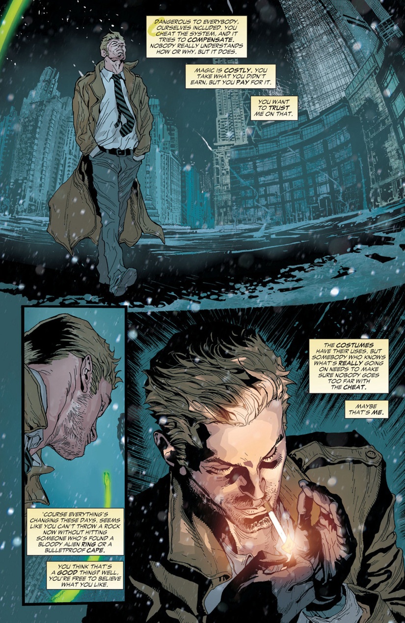 COMIC BOOK FAN AND LOVER: HELLBLAZER # 300 & CONSTANTINE # 1 - DC ...