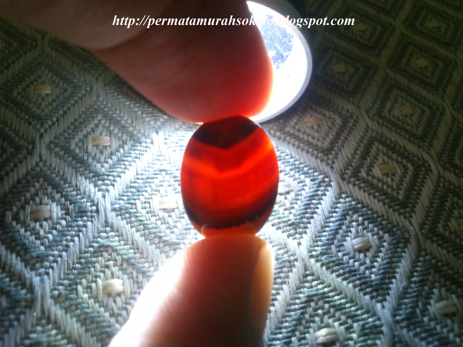 PERMATA MURAH SOKMO: AKIK YAMAN ASLI ISI MERAH : SOLD OUT