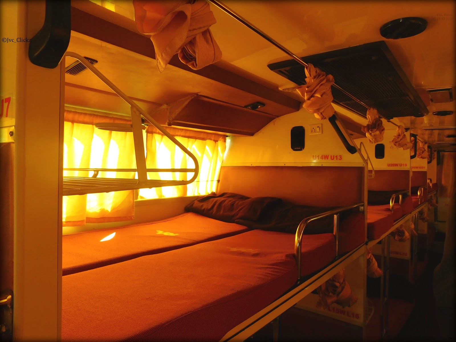 VRL Volvo B9R Sleeper Bus.