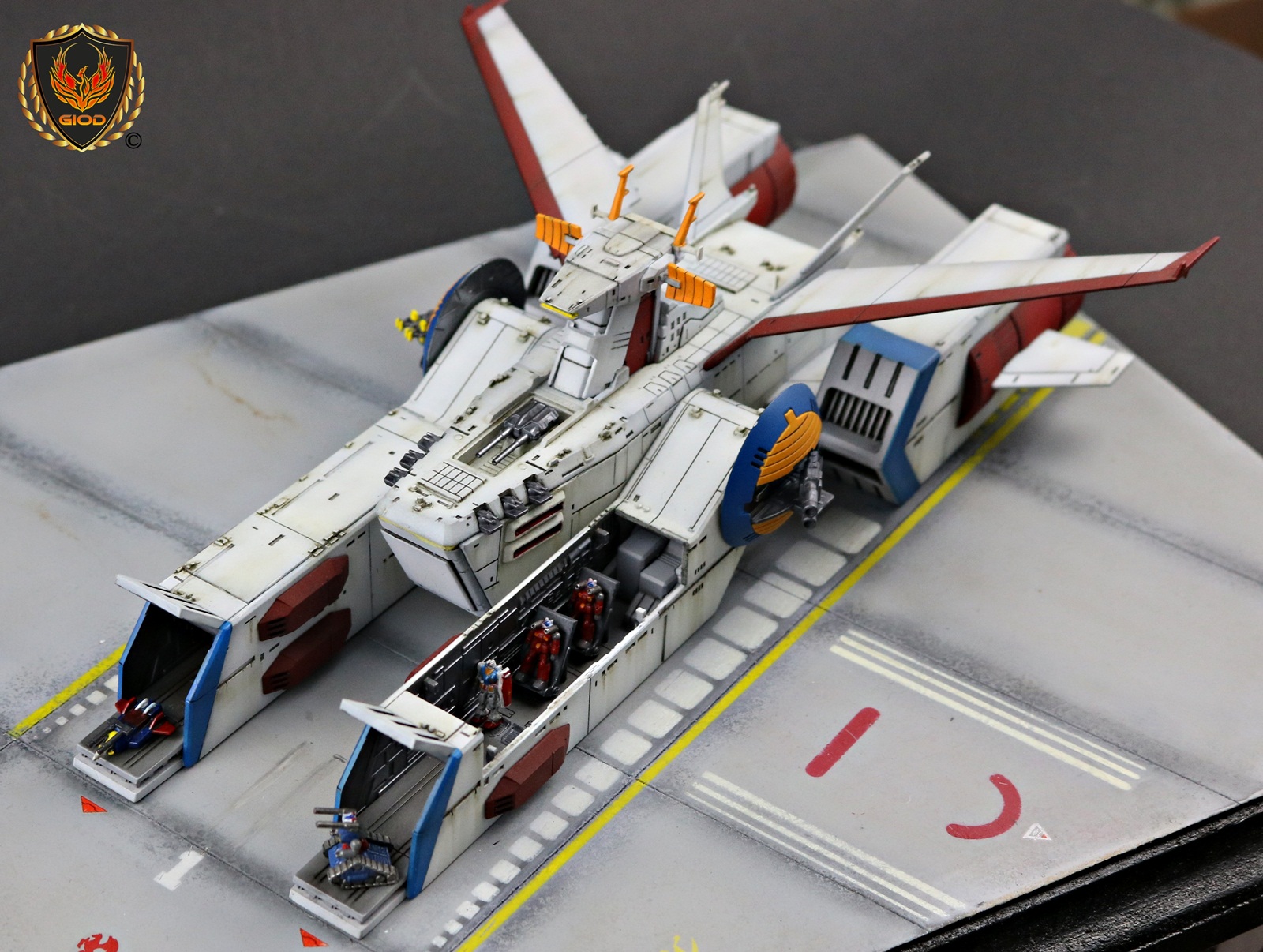 Custom Build: Ex Model 1/1700 SCV-70 White Base