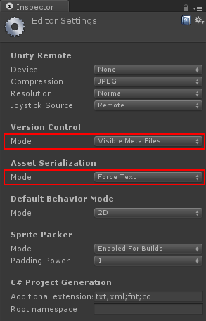 Unity 專案中 *.meta 做什麼用