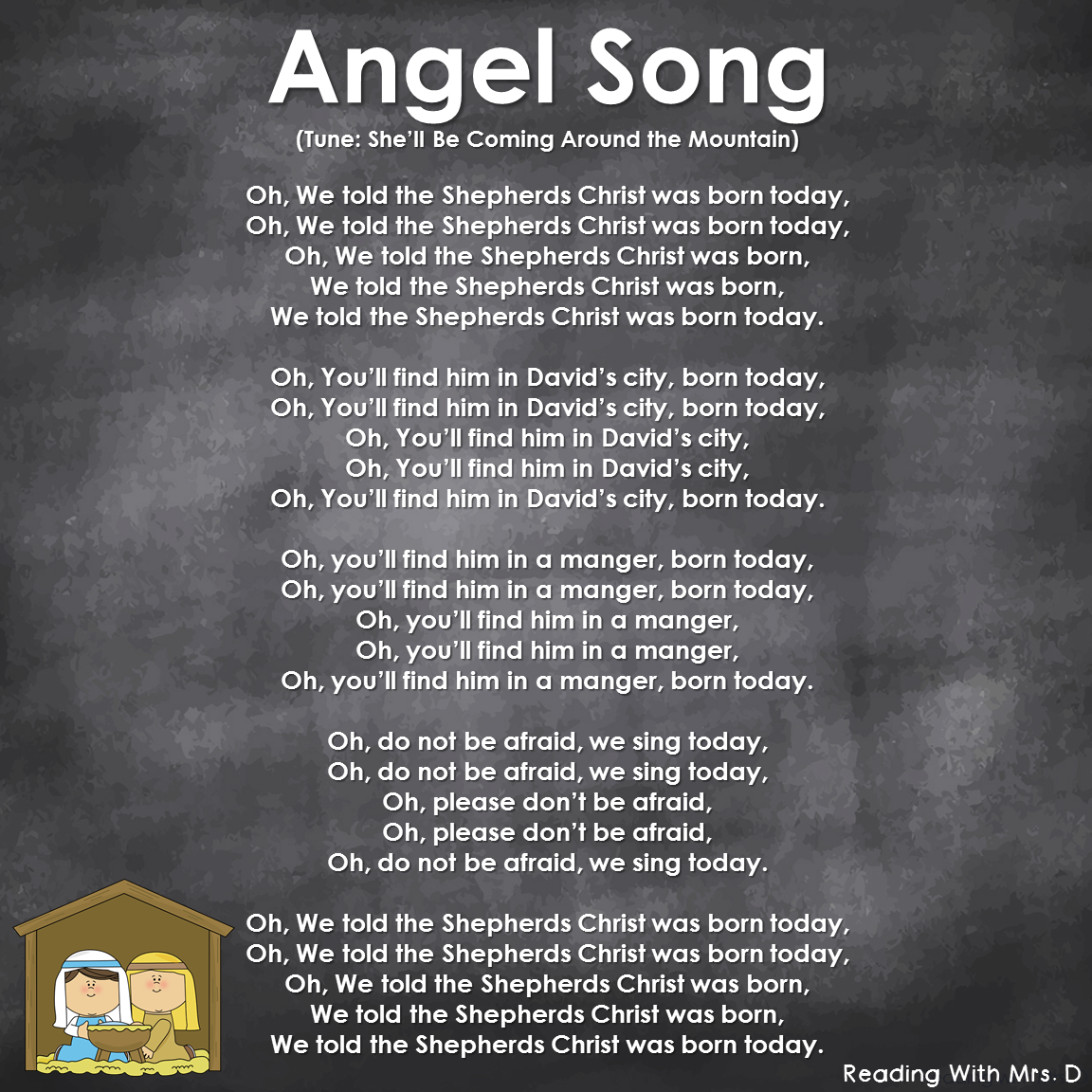 Reading With Mrs D Sunday School Recap Learning Our Christmas Song Reading With Mrs D Sunday School Recap Learning Our Christmas Song