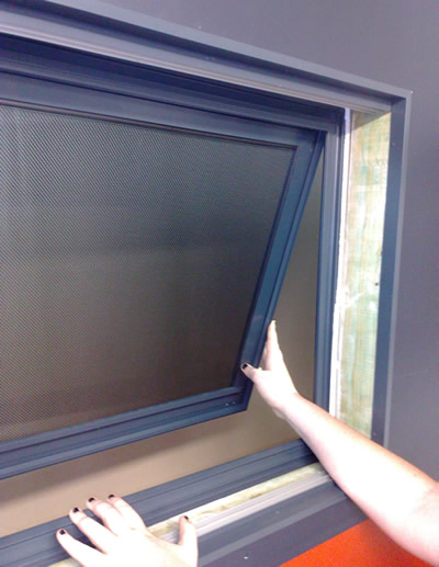 Sydney Blinds & Screens: Invisi-Scape Emergency escape security screens