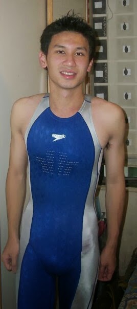 Male Athletes World: Swimming: Tony Yip (Hong Kong) modelling Speedo ...