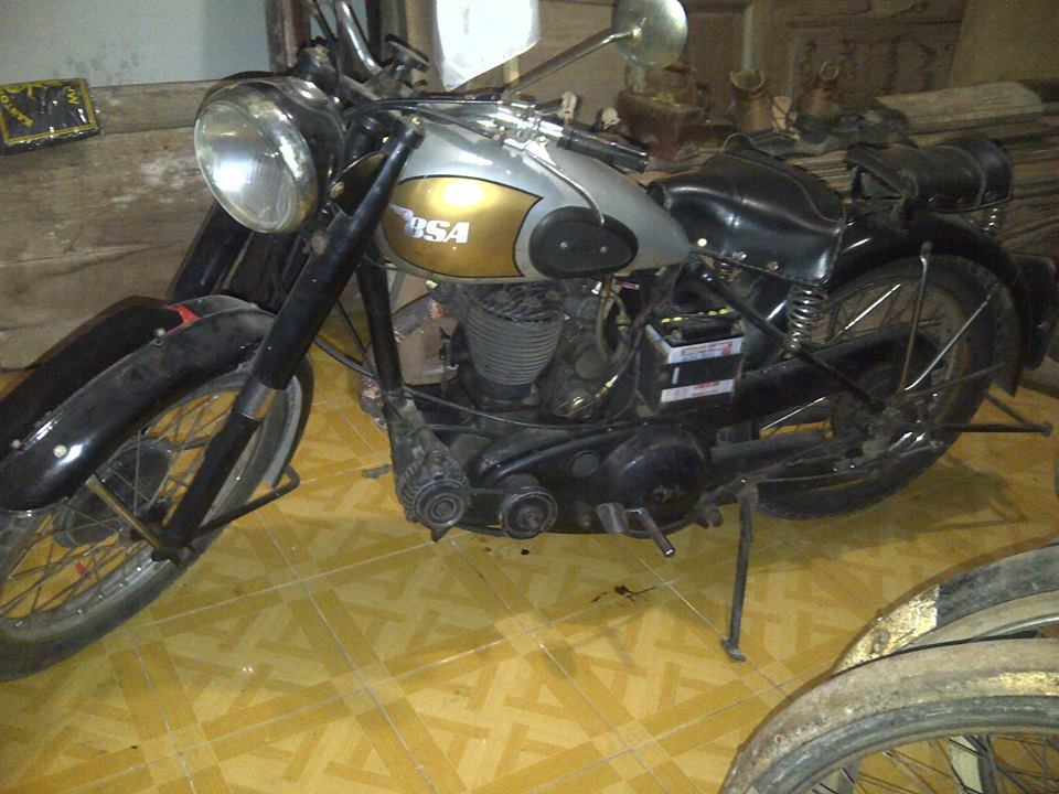 Motor Tua BSA M20 Dijual Dinego - KLATEN - LAPAK MOBIL DAN MOTOR BEKAS