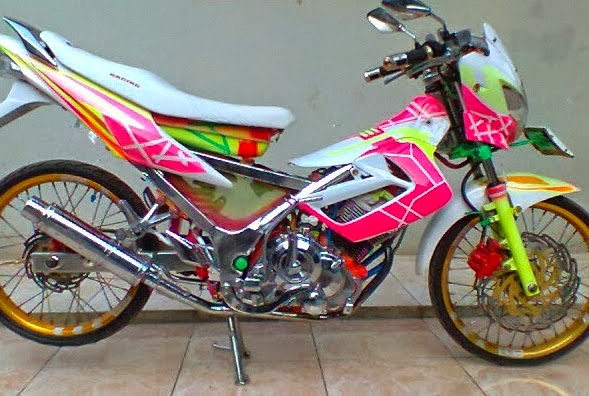 7 Modifikasi Motor Satria FU 150 Terunik ~ rozic