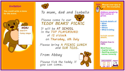 The Functional Text: INVITATION CARD EXAMPLES