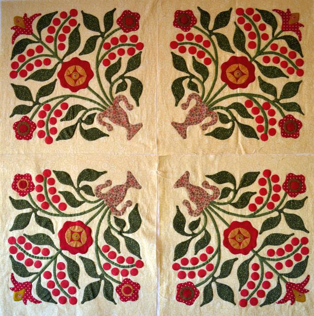 Closet Quilters Journal: Make'n Berries- Design Wall Monday on Tuesday