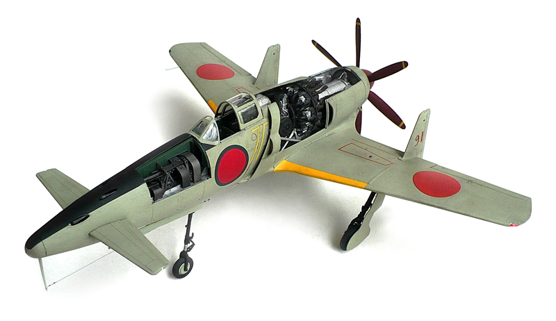 The Great Canadian Model Builders Web Page!: Kyushu J7W1 Shinden