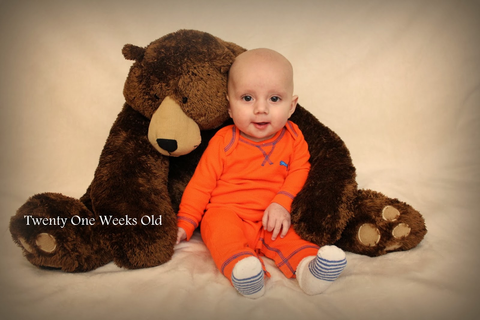 Little Prince of Peace: Twenty One Weeks Old- Baby Jed