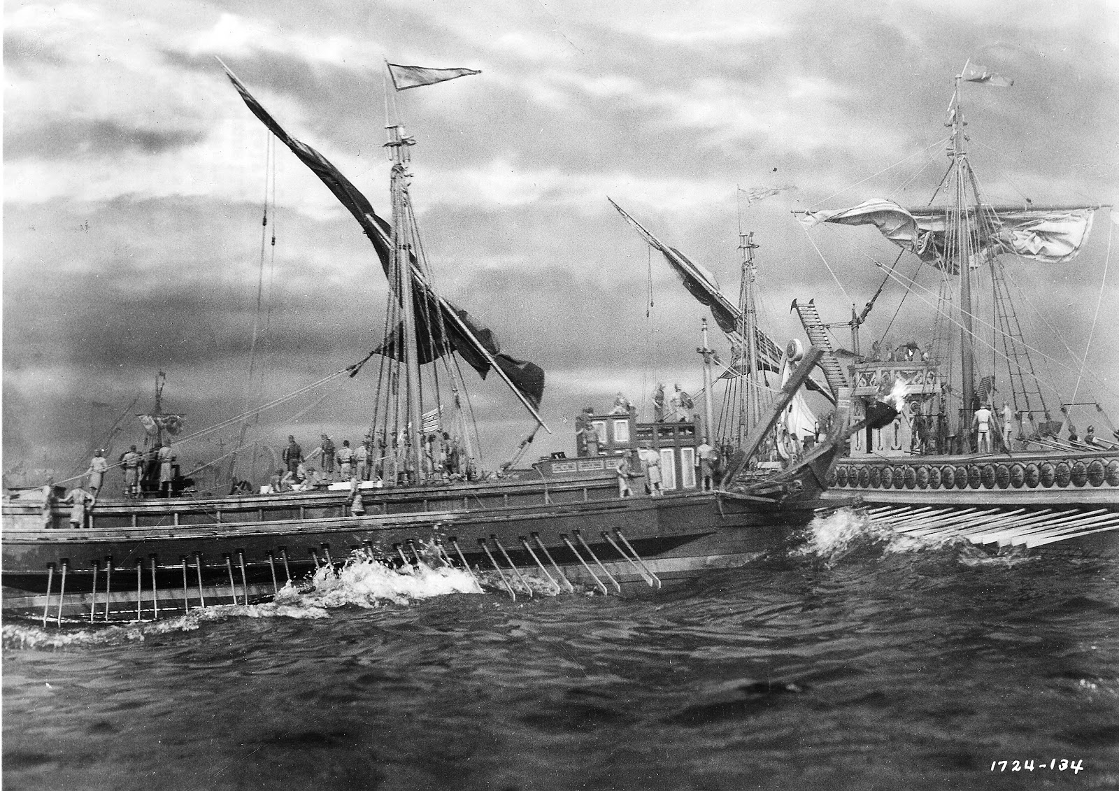 model ships in the cinema: Ben Hur 1959