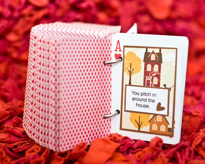 Scrap Yard Cards: 52 Things - A Valentine's Gift