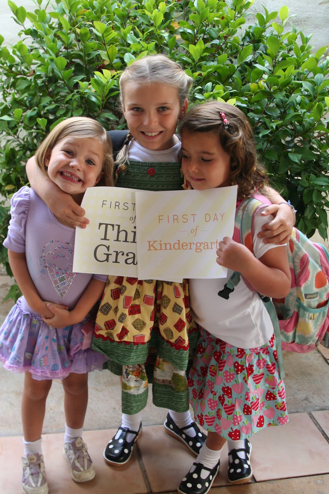 sweetfunkyvintage: First Day of School - 2011